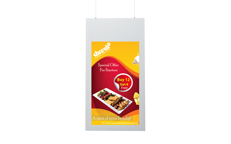 Wholesale Double-sided Window Display brings you a dual display effect ...